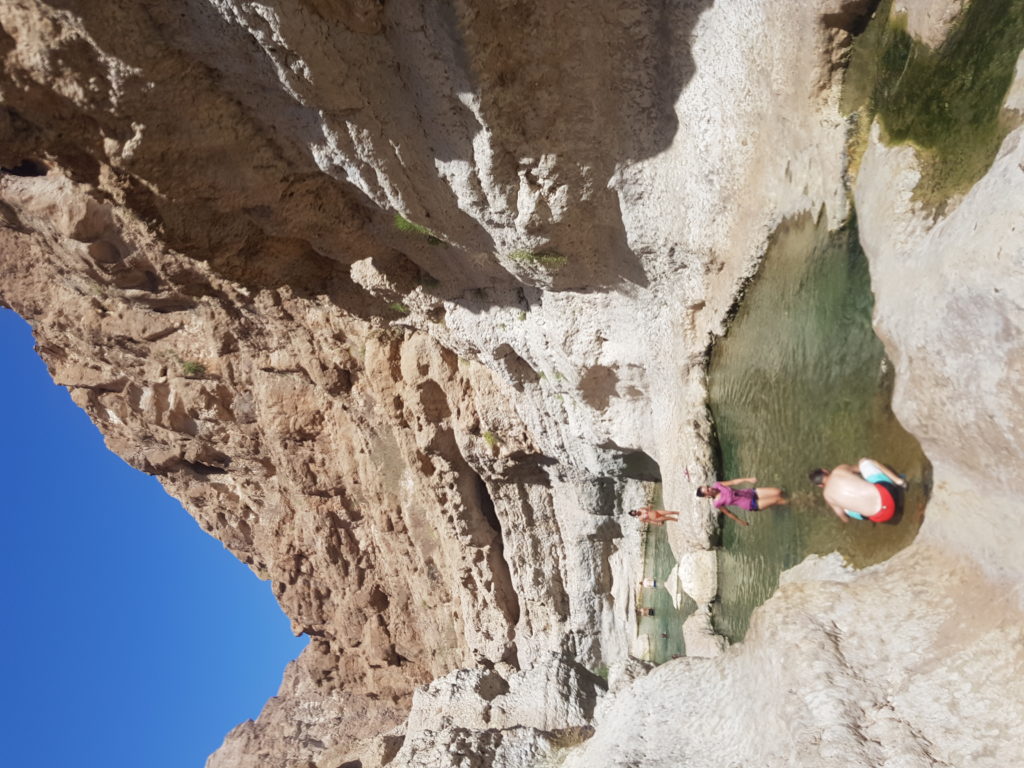Wadi Shab in Oman: herrliches Ziel zum Wandern und Baden